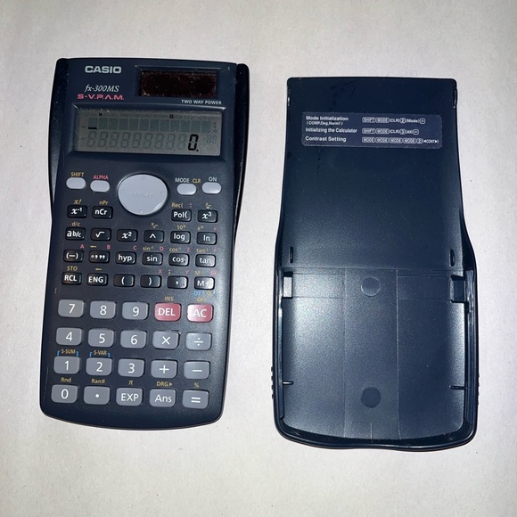 Casio | Other | Casio Calculator Fx30ms Black Solid Scientific Math ...